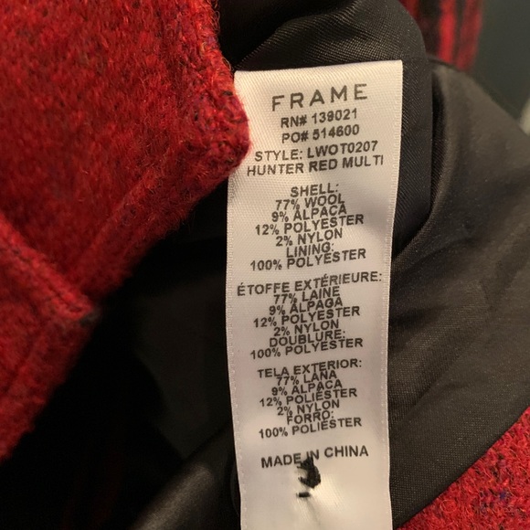 Frame women’s jacket Pea Coats